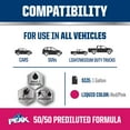 PEAK Antifreeze Coolant 50/50 Prediluted for Asian Vehicles Red/Pink 1 ...