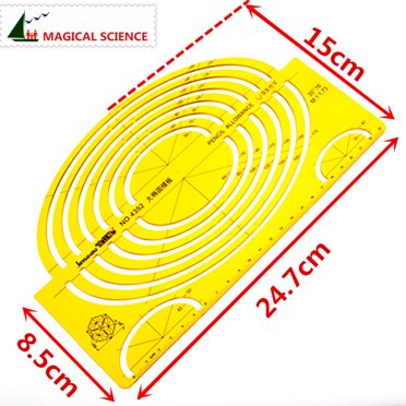 20" 50cm Curve Flexible Ruler for Engineering Drawing Garment Design ...