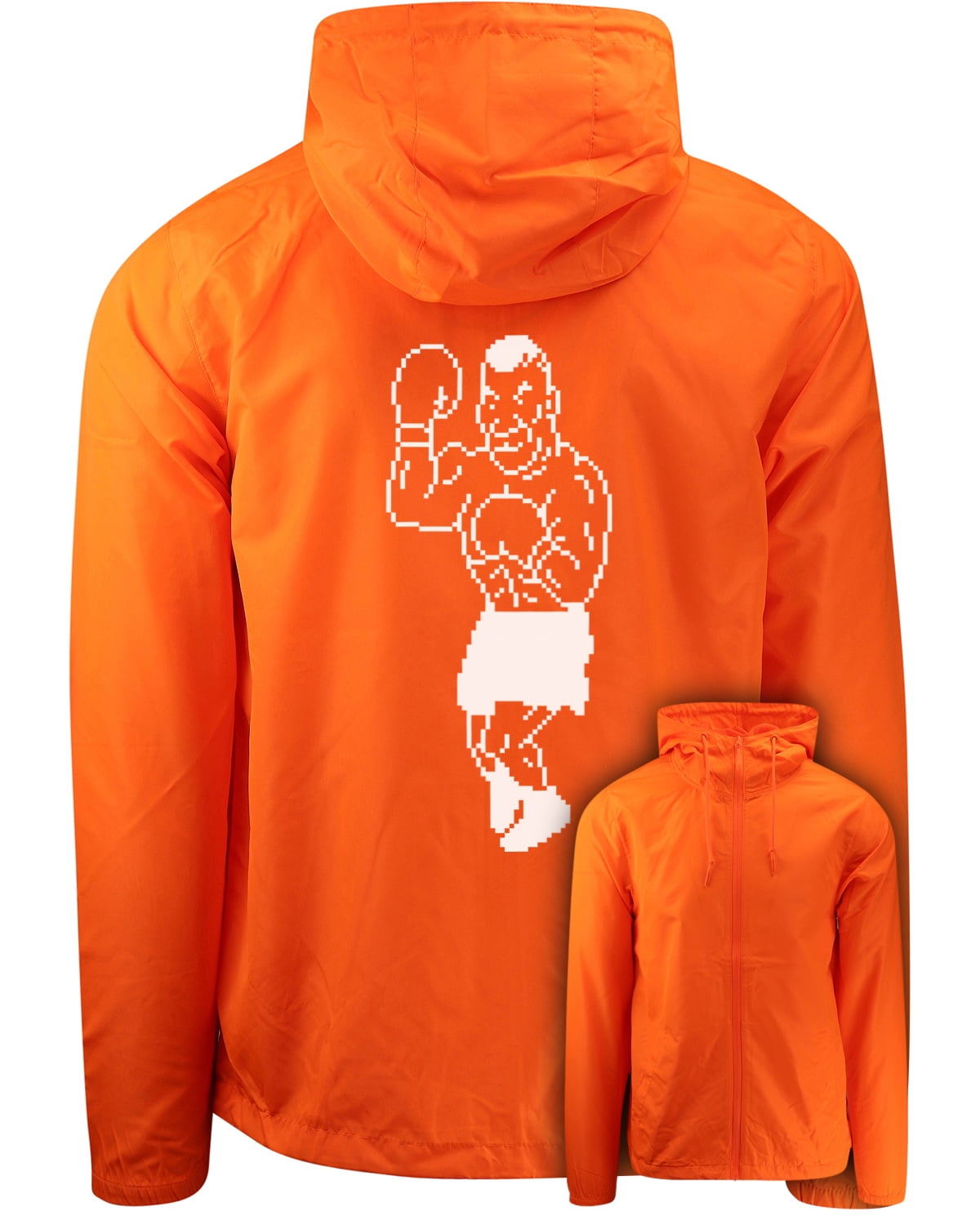 ShirtBANC Boxer Iron Mike Mens Windbreaker Boxing Punch Ts Gamer Jacket ...