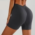 COMVALUE Women's Sports Shorts, Hip Lifting And Shaping Fitness Shorts ...