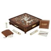 WS Game Company Classic Deluxe Scrabble with Rotating Wooden Board ...