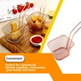 Linyer Frying Basket Washable Snack Fries Chicken with Handle Colander ...