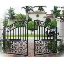 24V DC Dual Swing Gate Opener Automatic Gate Opener Kit Heavy Duty Up ...
