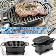 Mini Hibachi Grill Outdoor, Portable Small Charcoal Grill and Tabletop ...
