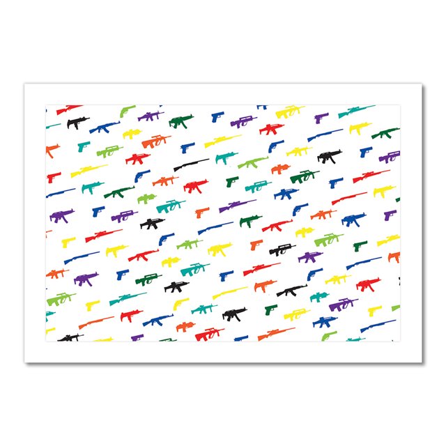 Fun Guns Artwork | Choose from: Canvas (Ready to Hang) Canvas (Rolled ...