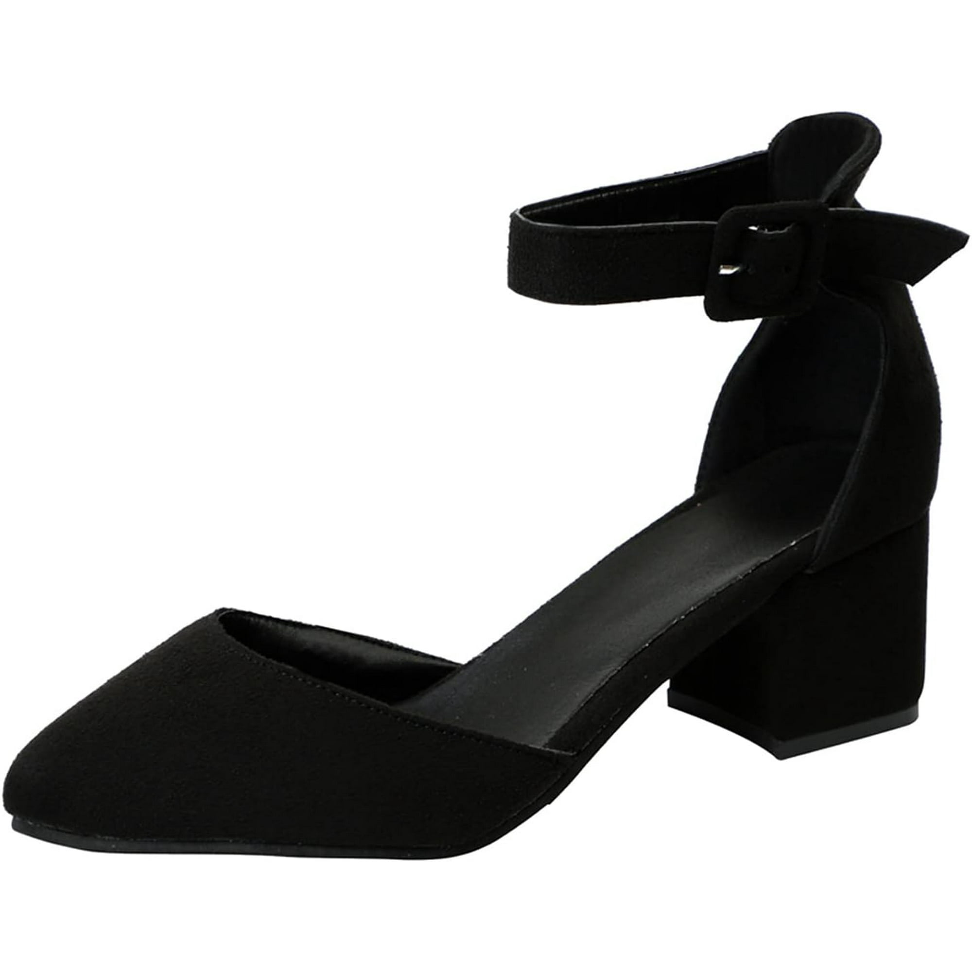 Click here for Generic Womens Pointed Toe Pump Ankle Strappy Buck... prices