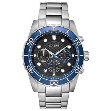 Free Shipping! Bulova Men's Precisionist Stainless Steel Case and ...