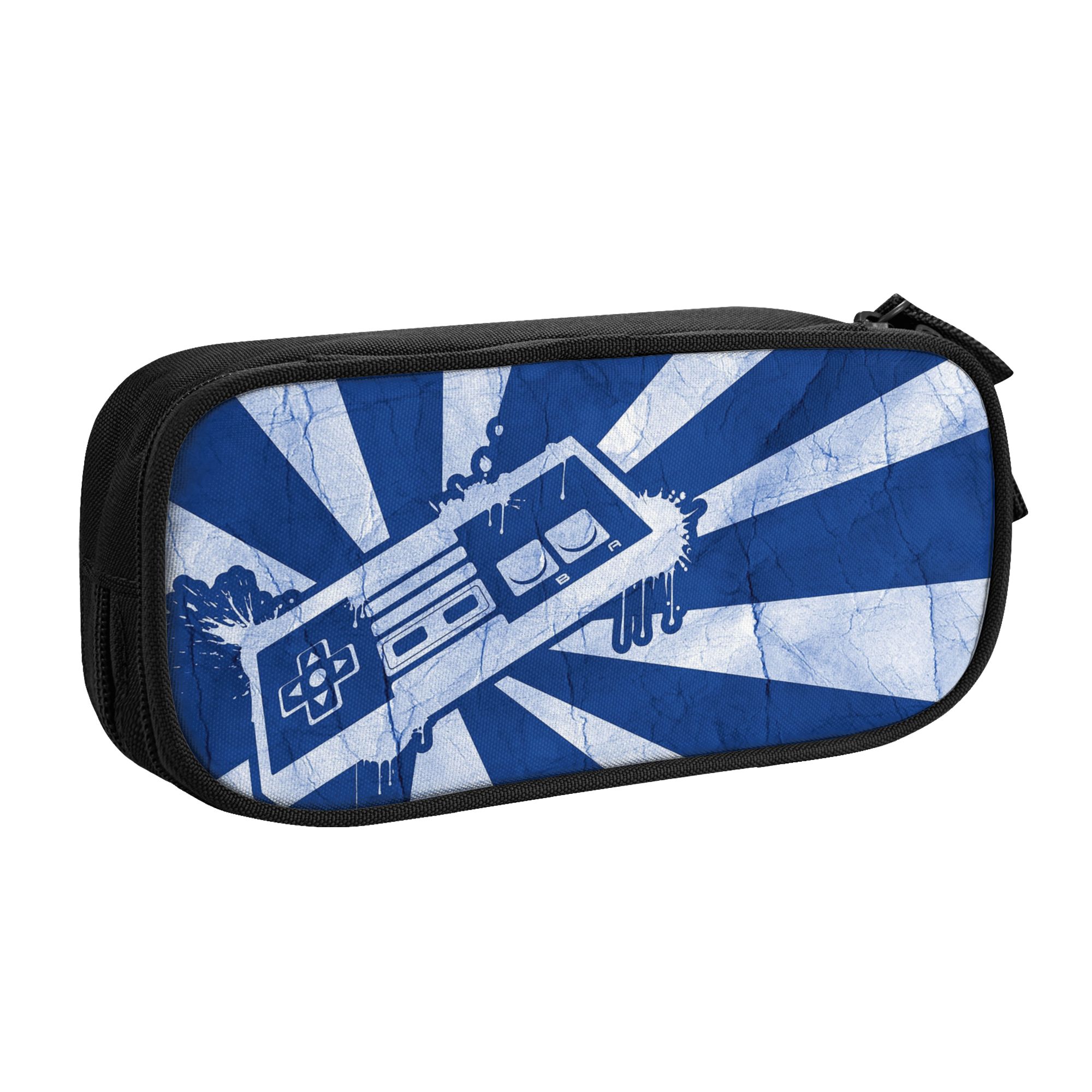 TEQUAN Large Capacity Pencil Case, Retro Game Controller Pattern Pencil ...