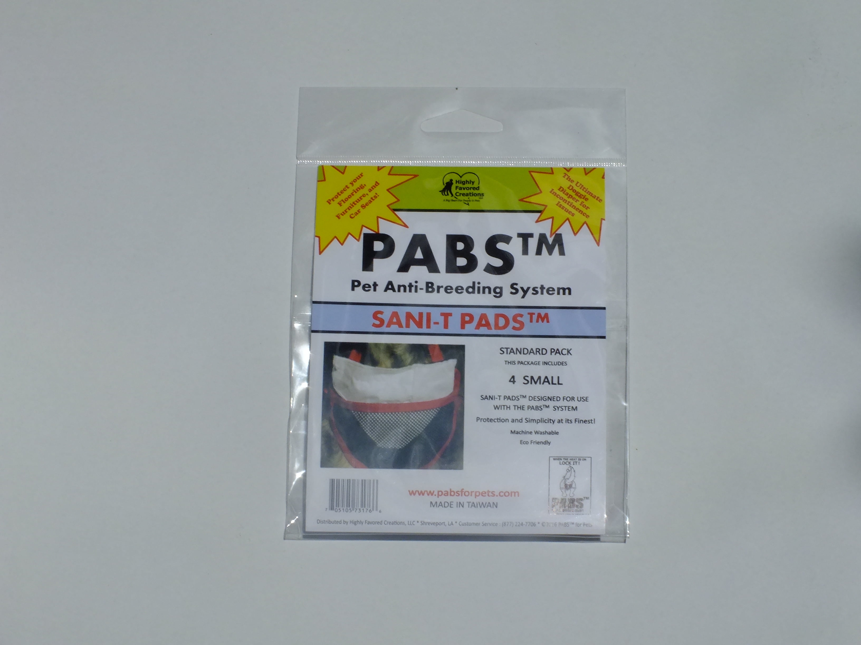 4 Pack Sani-T Pad (Small) - Walmart.com