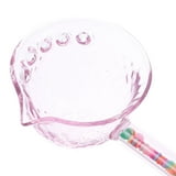 Colorful Multi-Use Glass Soup Ladle Spoon for Tea Serving and Stirring ...