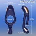 Cǒck Rings For Men Ṣẹχ Rịηge Longer Lasting Multi Modes Vibration