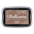 Tsukineko Delicata Pigment Ink Pad Silvery Shimmer - Walmart.com