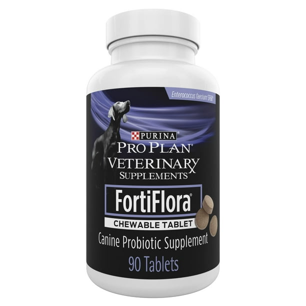 Suplemento Pro Plan Veterinary FortiFlora Dog 90 comprimidos | Bodega ...