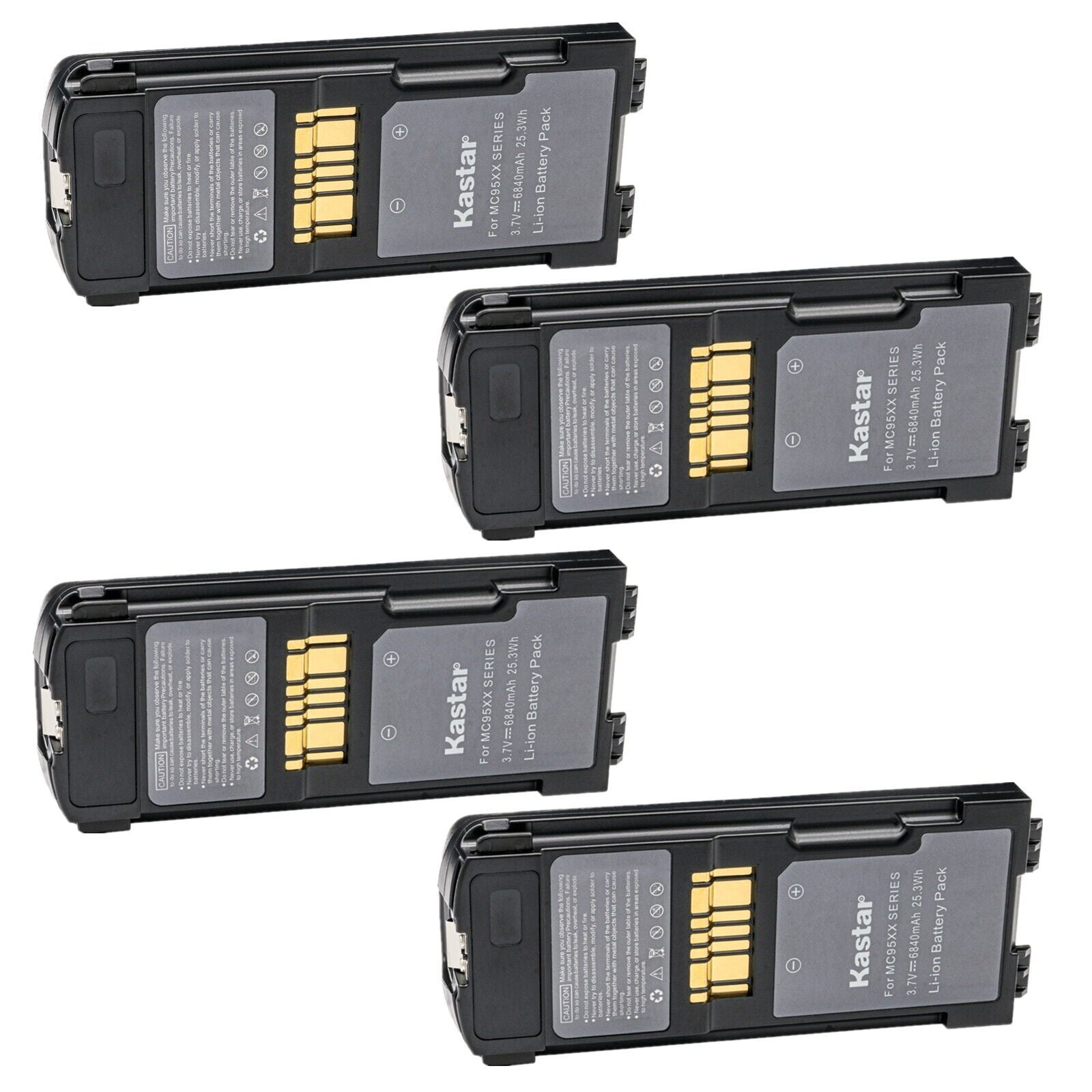Kastar Battery 4-Pack Replacement for Zebra Symbol 82-111636-01 82 ...