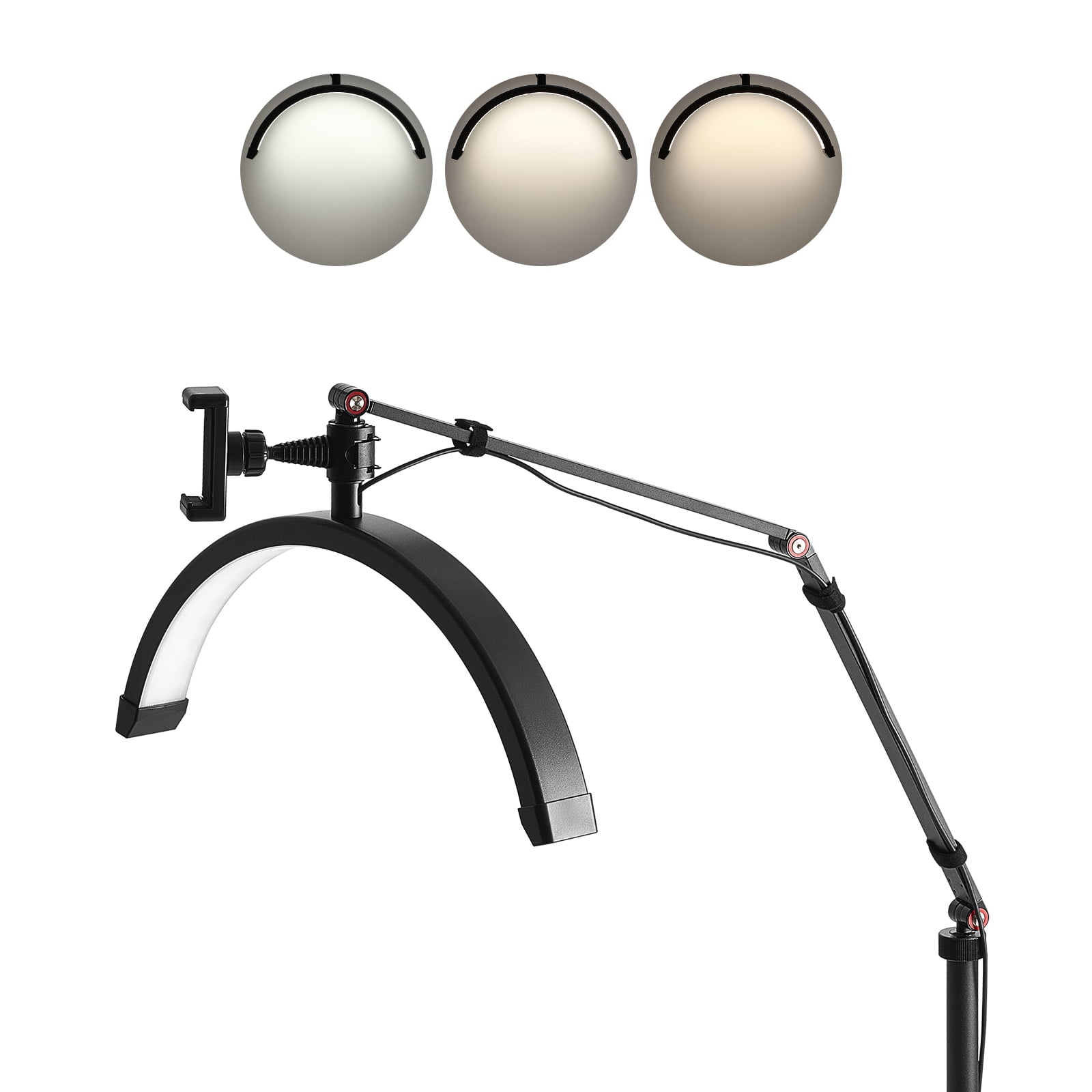 Click here for Kffkff Half Moon Light For Esthetician  2 In 1 Led... prices