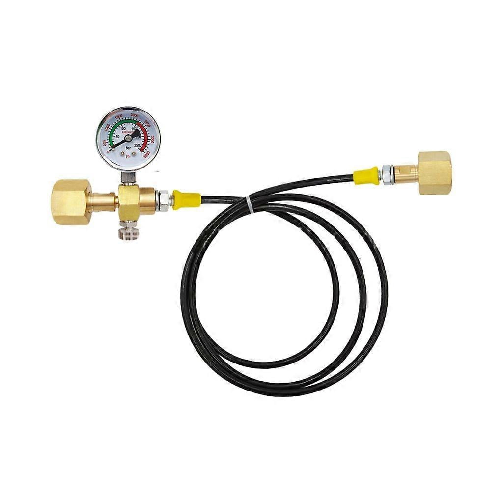 Argon Co2 Refilling Station Charging Adapter To Small Welding Tanks,w ...
