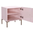 TOV Furniture Anna Pink Lacquer Side Table - Walmart.com