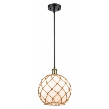206-BK-G72-CE-Innovations Lighting-Bell Cage - 1 Light Mini Pendant In ...