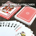 GSE Games & Sports Expert 8" x 11" Jumbo Playing Cards, Super Big Giant ...