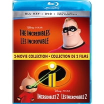 Disney Pixar The Incredibles and Incredibles 2 [Blu-Ray 2-Movie ...