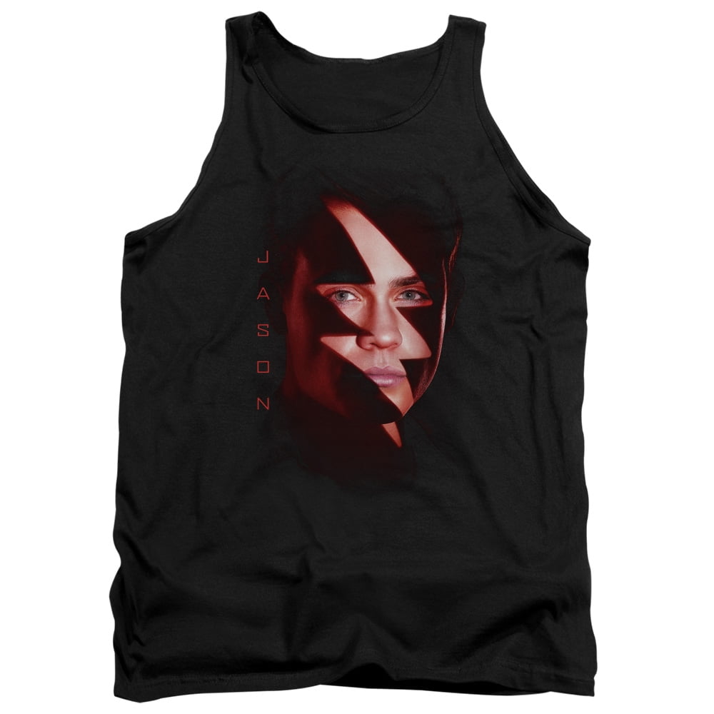 Power Rangers Jason Bolt Adult Tank Top Black - Walmart.com