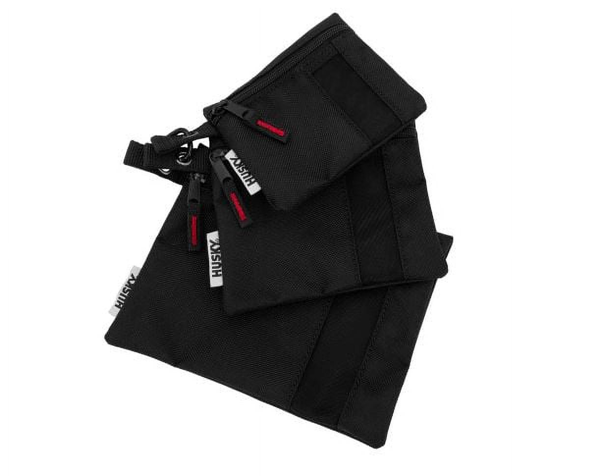 Husky HD00142 13-Pocket Large Black Utility Tool Pouch Husky HD00142 13-Pocket Large Black Utility Tool Pouch