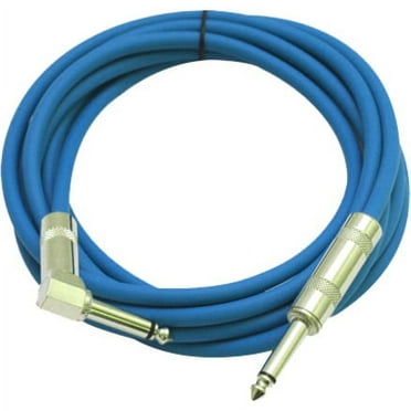 Hosa Technology Straight to Right-Angle Guitar Cable, 15' - Walmart.com