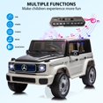 Towallmark 12V Kids Ride On Car,Officially Licensed Mercedes Benz EQG ...