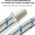 Krydros 6FT Braided Stainless Steel Washing Machine Hoses, 90-Degree ...