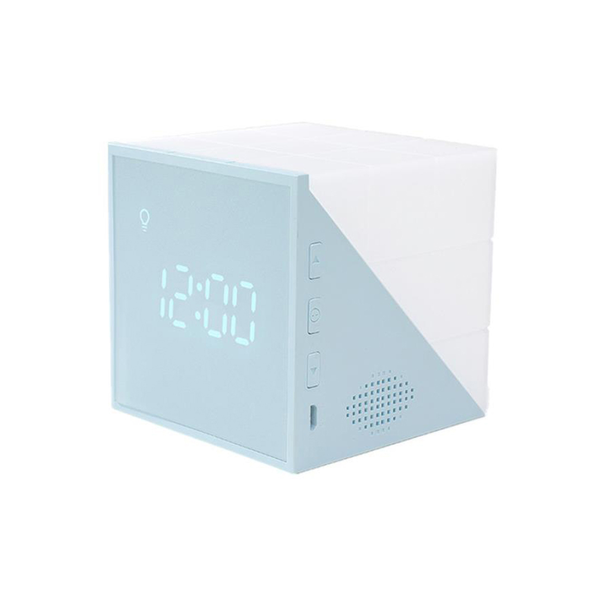 Creative Cube Alarm Clock 12/24 Hours Temperature Alarm Function ...