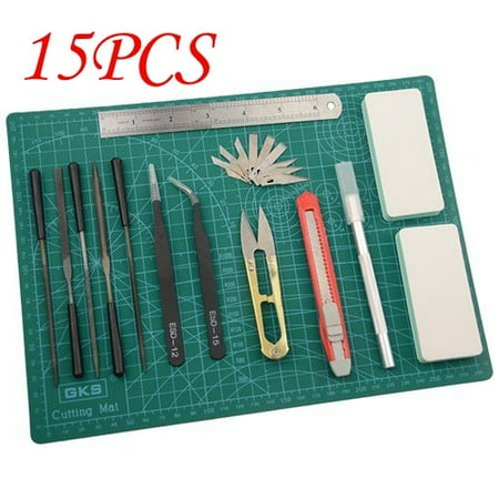 BXQINLENX Professional 15 PCS Gundam Model Tools Kit Modeler Basic ...