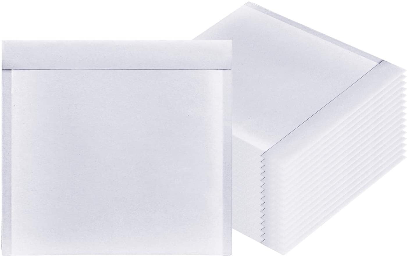 AMZ Supply CD Size Kraft White Bubble Mailers 7 25 X 7 Padded Envelopes amz-supply-cd-size-kraft-white-bubble-mailers-7-25-x-7-padded-envelopes