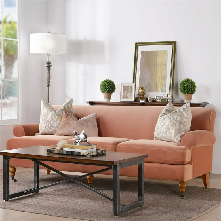 Peach Sofa | Baci Living Room
