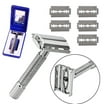 As Seen on TV Micro Touch One Safety Razor, Single Blade Razor, Chrome ...