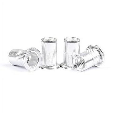 150pcs SAE Aluminum Nutsert Rivet Nut Aluminum Rivnut Nutsert Aluminum ...
