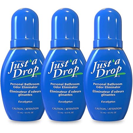 Just a Drop Just'a Drop Personal Toilet Odor Eliminator, assorted, 15ml ...