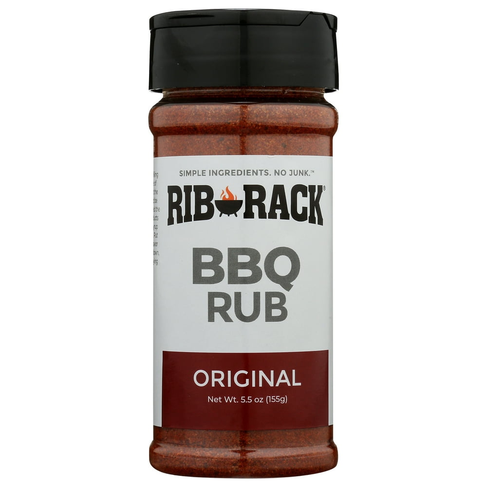 Rib Rack Original BBQ Dry Rub, 5.5 oz - Walmart.com - Walmart.com