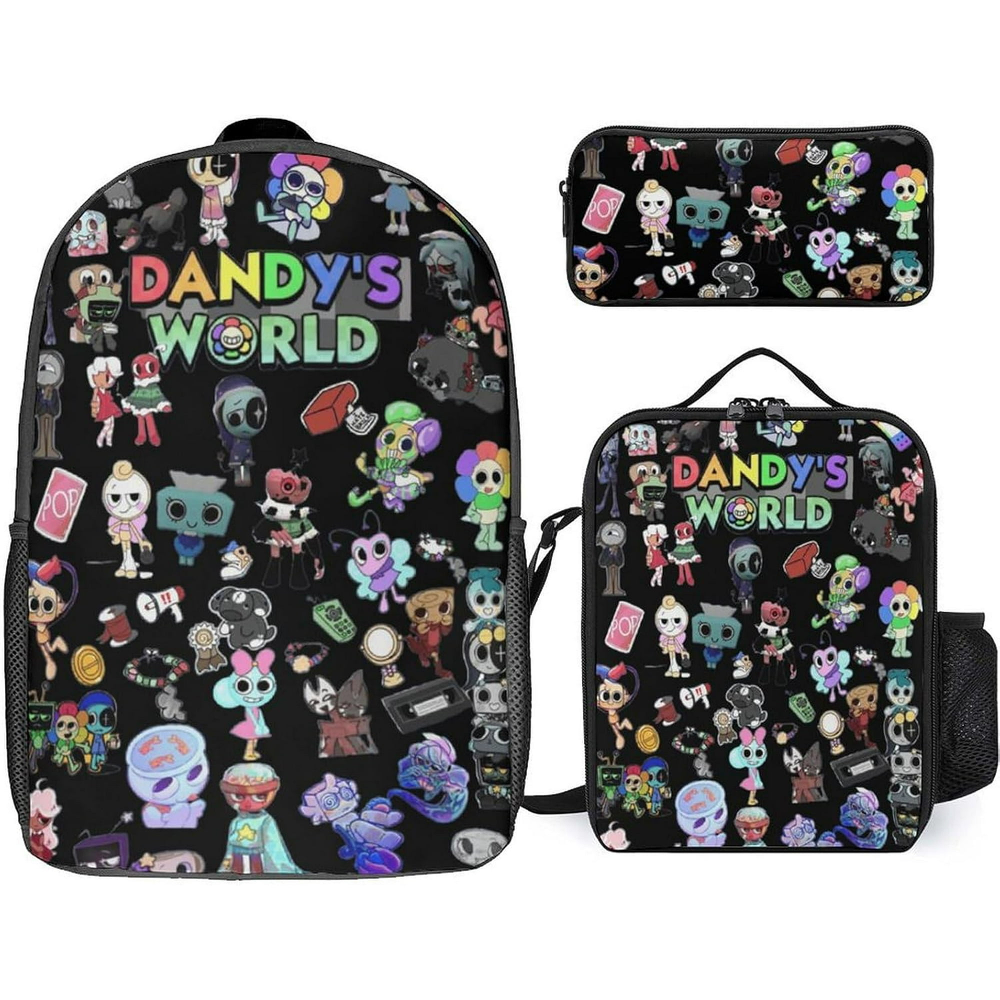 Click here for Dandys World Backpack Bookbag Set With Chest Strap... prices