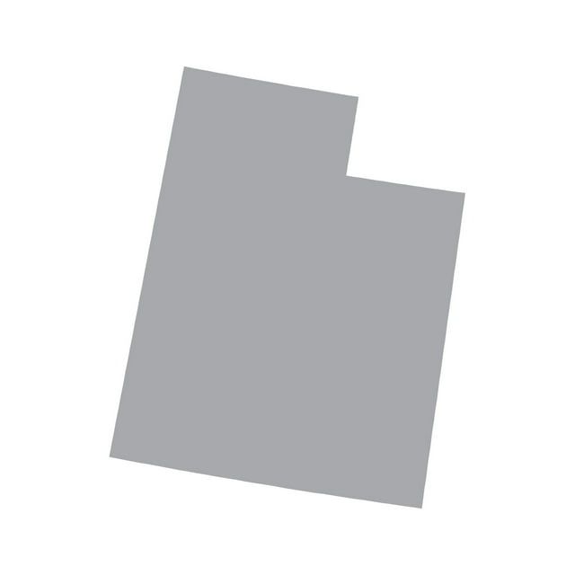 Utah Shaped Sticker Decal Die Cut - Self Adhesive Vinyl - Weatherproof - Made in USA - Many ...