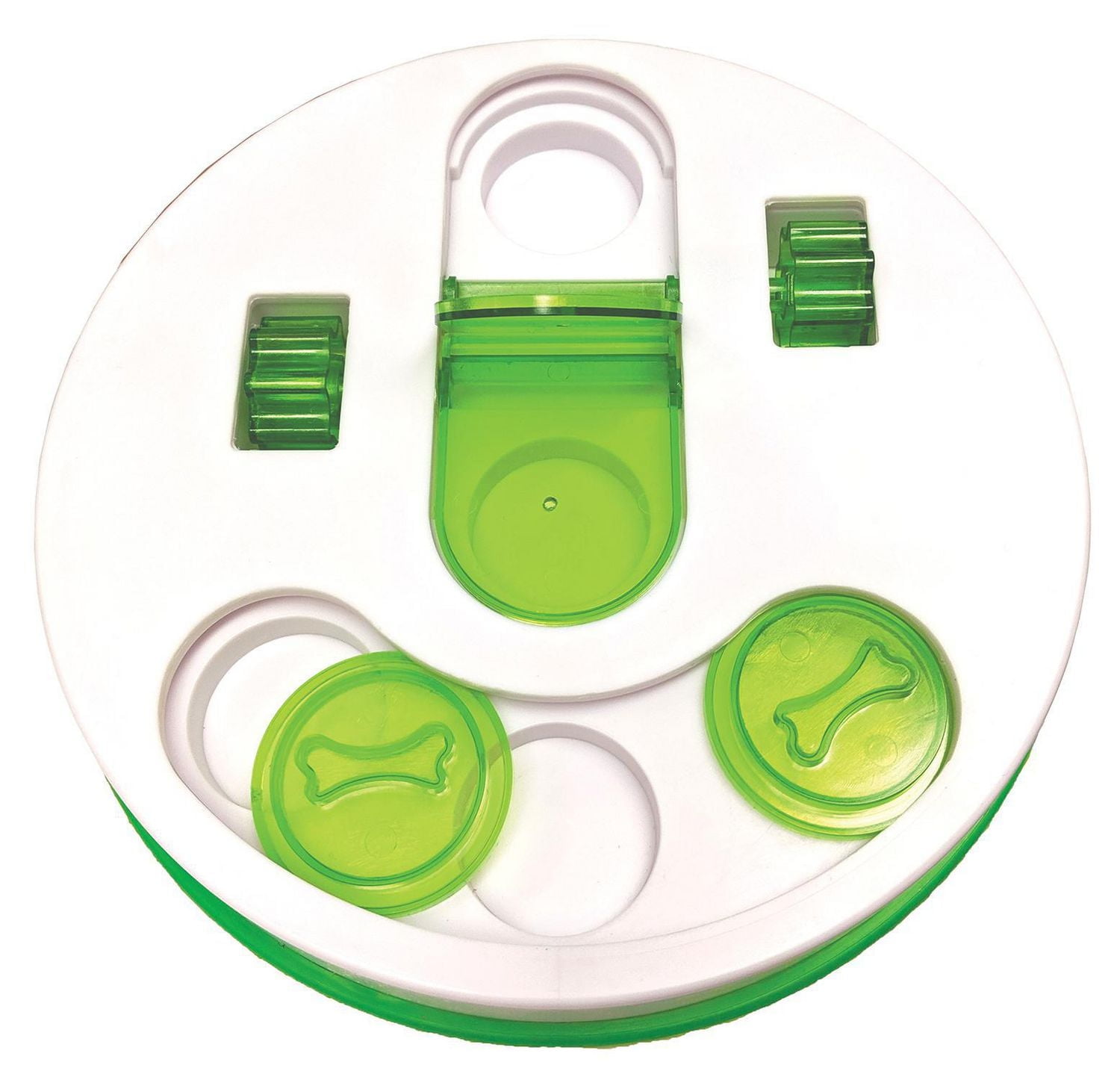 SPOT Ethical Pet Seek-A-Treat Shuffle Flip 'N Flap Interactive Dog Toy ...