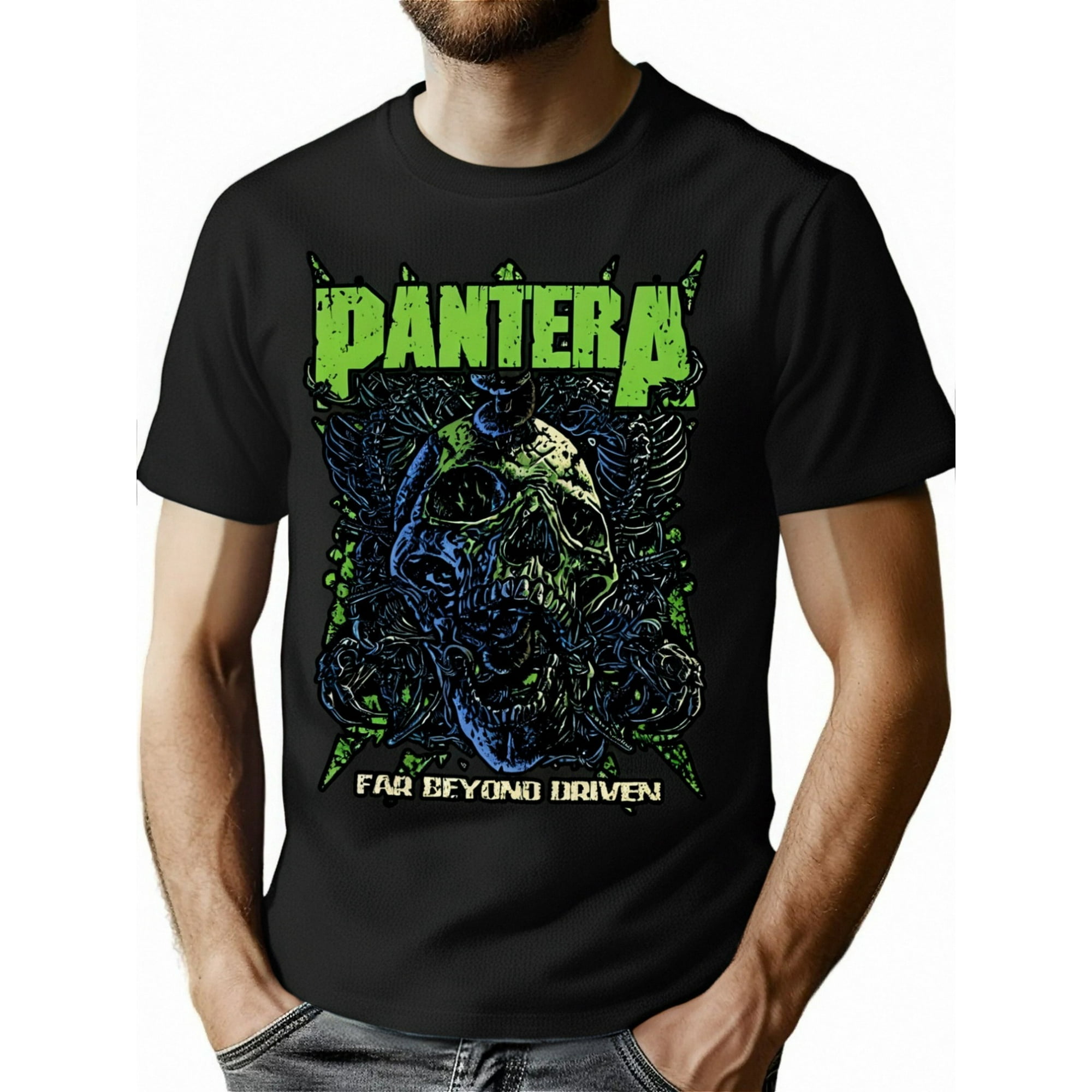 Click here for Generic T-Shirt Graphique Pantera Noir Pour Hommes... prices