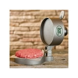 Burger Press Heavy Duty Non-Stick Adjustable Locking Wing Nut LEM ...