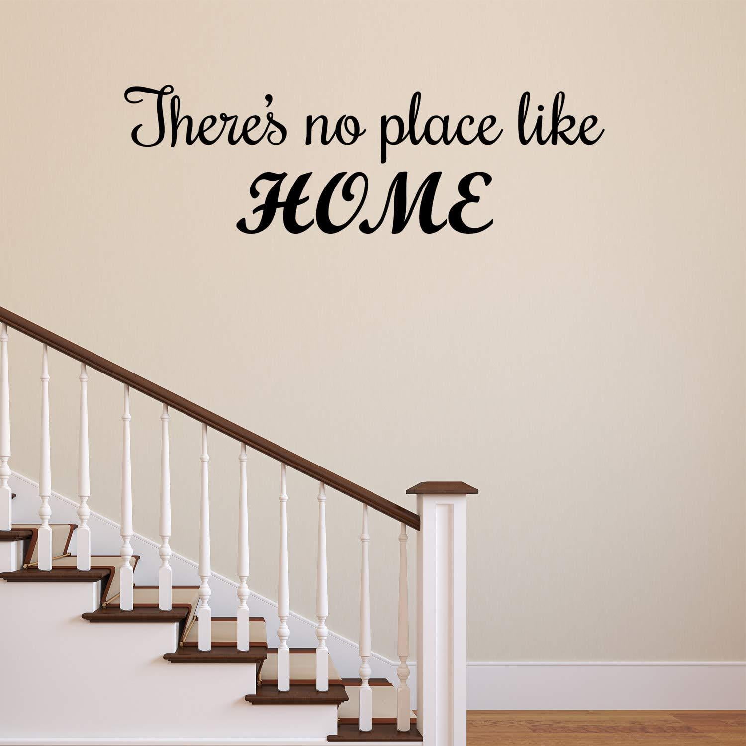 VWAQ There's No Place Like Home House Quotes Wall Decal - Walmart.com
