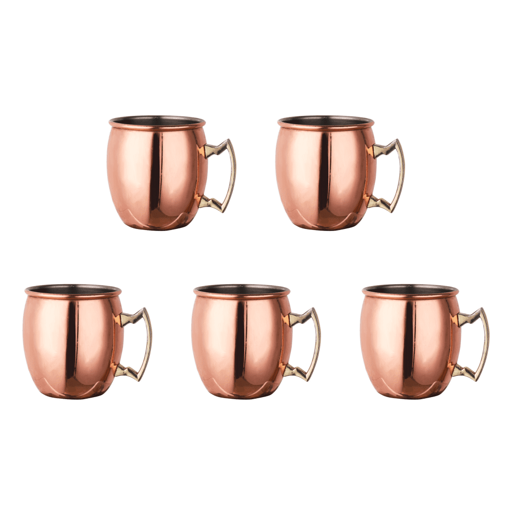 Tazas Cobre Mula Moscú Metal Cóctel Acero Inoxidable | Walmart en línea