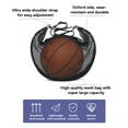 Herrnalise Single Ball Bag Mesh Carry Bag Sport Game Ball Storage Bag ...