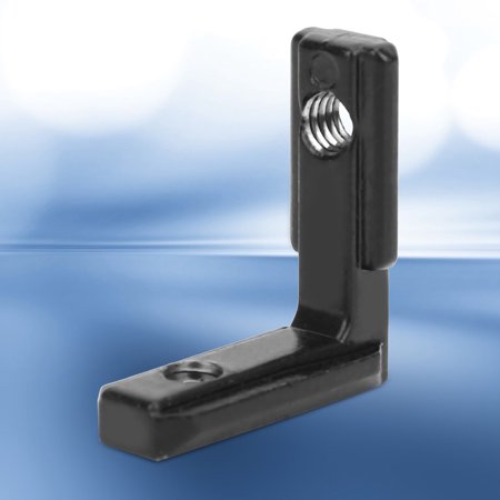 Interior Joint Bracket, M5 Screw Thread Carbon Steel L Shape Connector ...