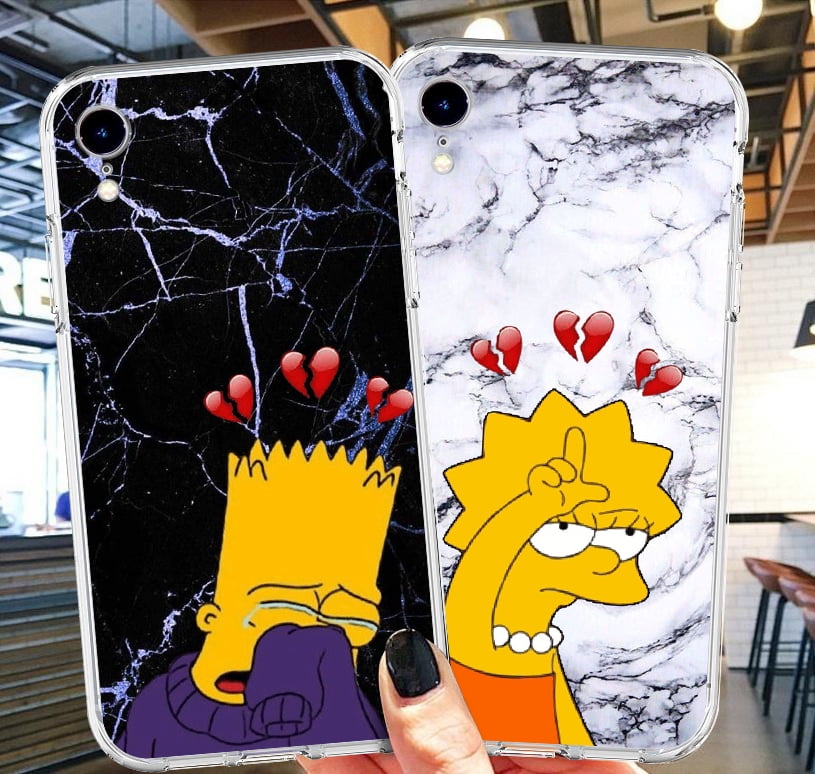 The Simpsons mobile phone silicone protective case for Vivo S1 ...