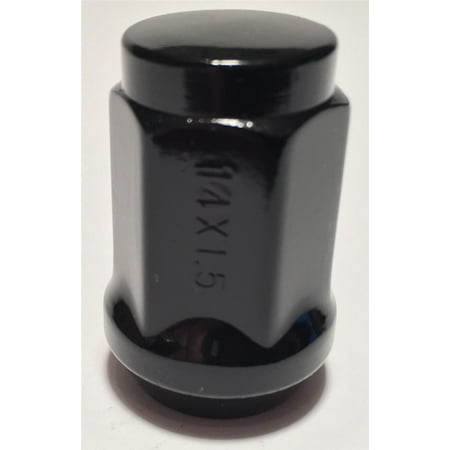 Black Bulge Acorn 14x1.5 Lug Nut Dodge Magnum Charger Chevy Chrysler ...