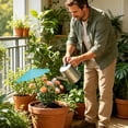 3Pcs Plant Umbrellas for Outdoor, 13.4" Potted Plant Sun Shades ...