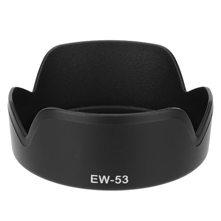 Camera Lens Shade, Professional Simple Plastic EW-53 Lens Hood For ...